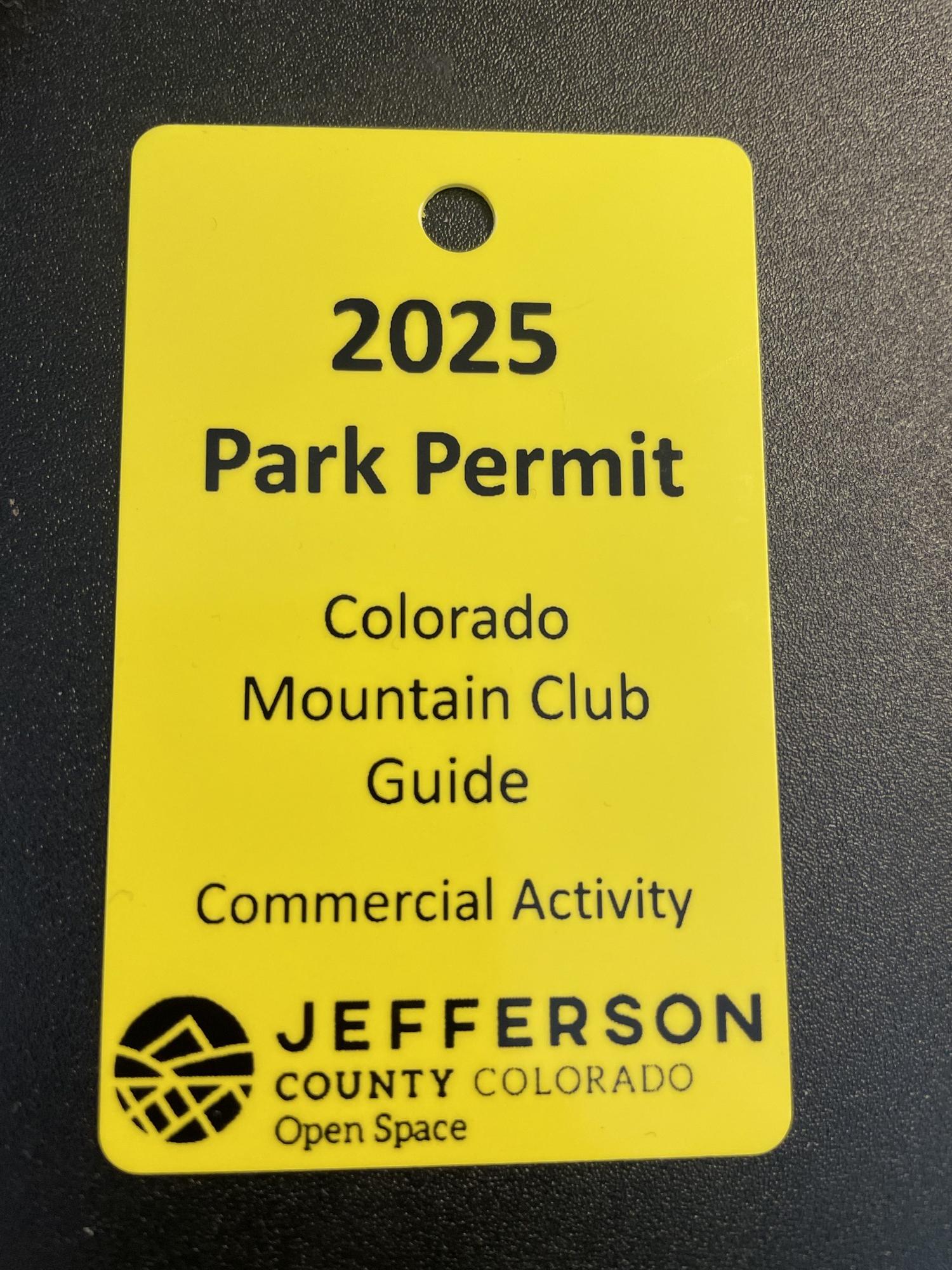 2025 Jeffco Permit Requirements — The Colorado Mountain Club