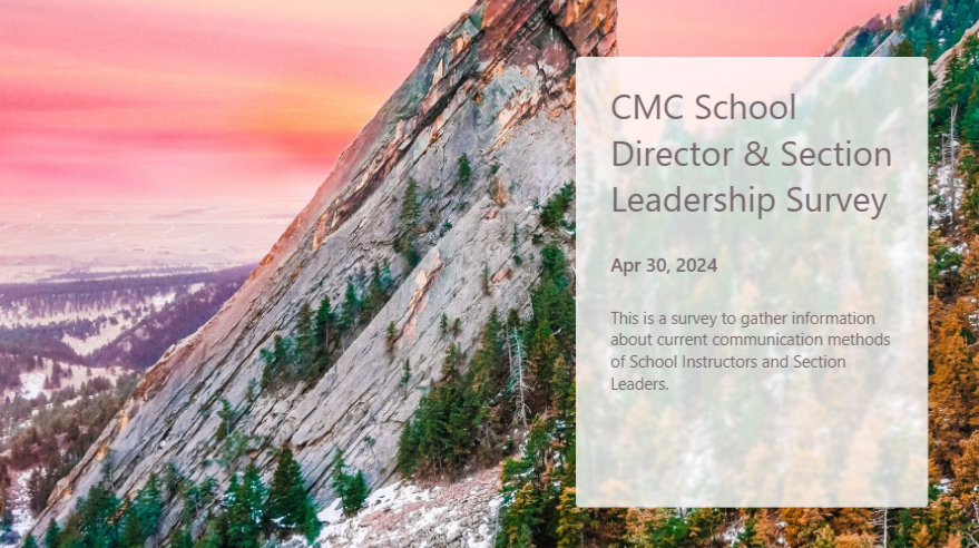 CMC Leadership Communication Survey Results (May 2024) — The Colorado ...