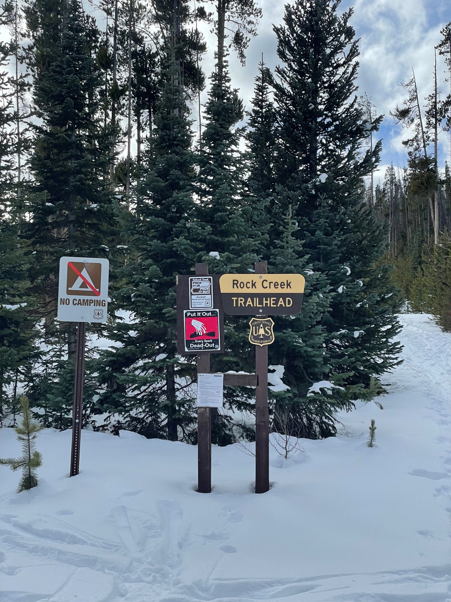 Backcountry Nordic Skiing – Rock Creek Trail — The Colorado Mountain Club