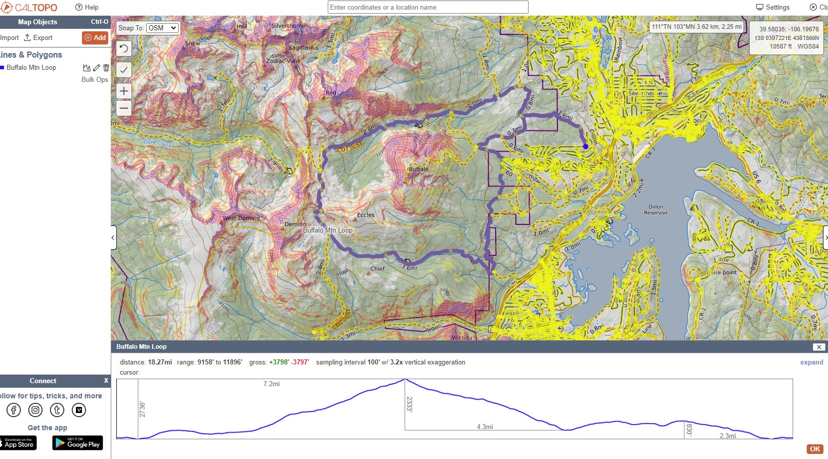 Backpack – Buffalo Mountain Trailhead — The Colorado Mountain Club