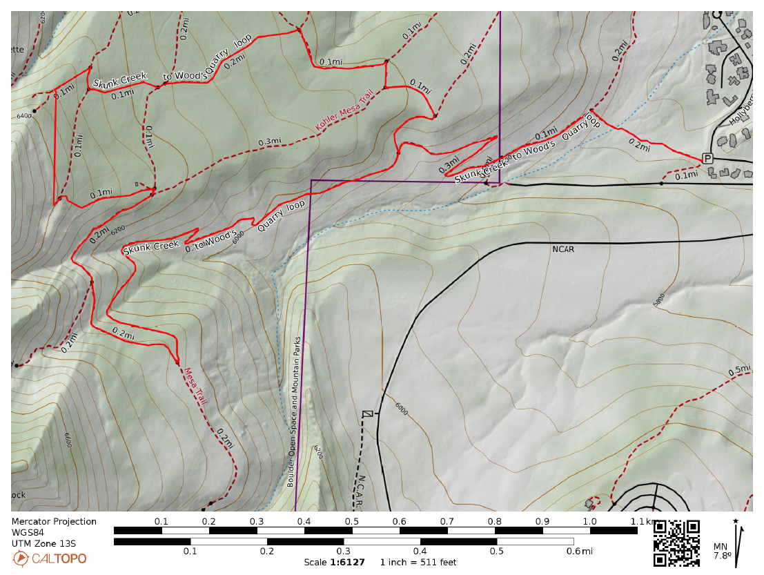 Hiking – Boulder Open Space - Woods Quarry - Skunk Creek Loop — The ...