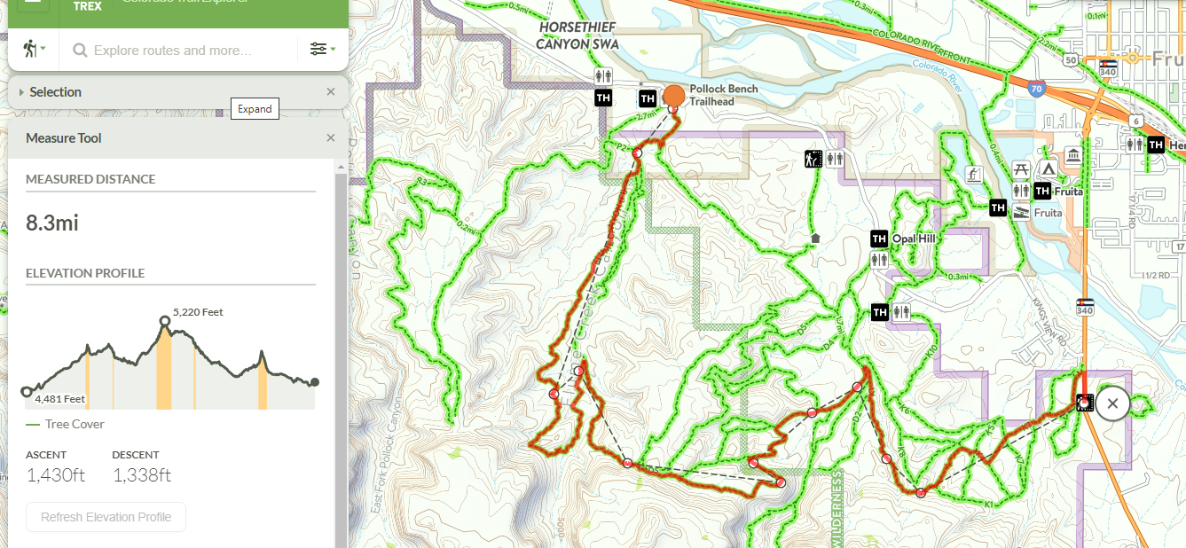 Hiking – Pollock Bench - Mc Canyons NCA — The Colorado Mountain Club