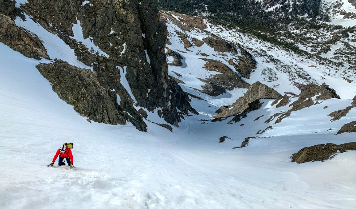 Mountaineering – Advanced Couloir Climb - Skywalker Couloir on S ...