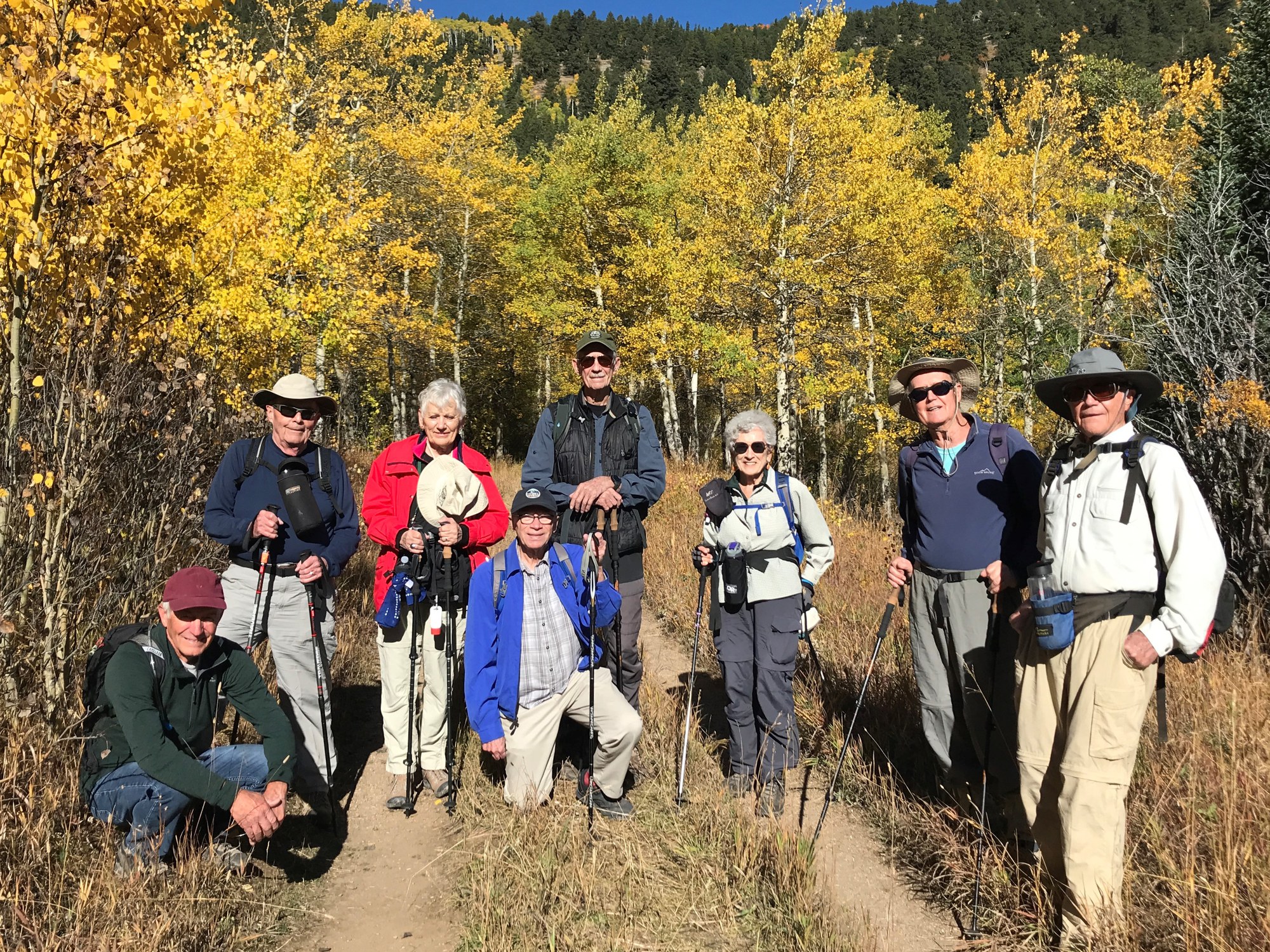 Octo Hike – Meyer Ranch Park - Sunny Aspen, Old Ski Run, Lodge Pole ...