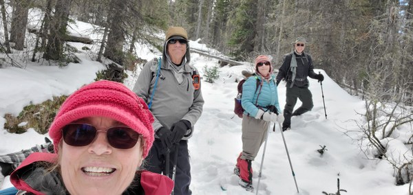 Basic Snowshoe – Lake Isabel Recreation Area - Logging Road at San ...