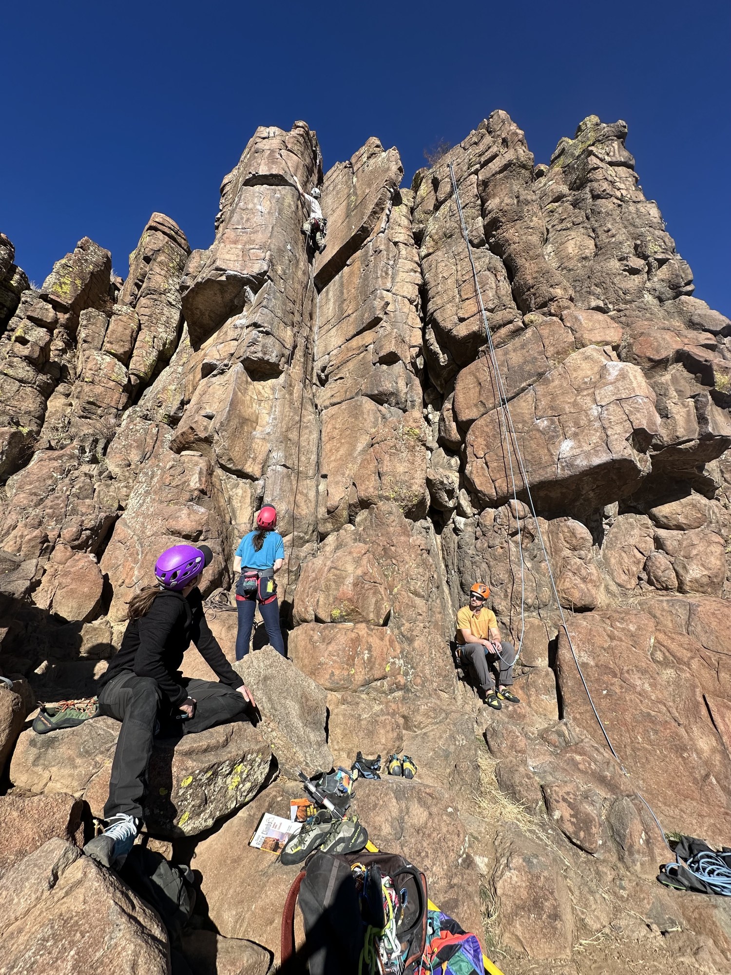 Rock Climb – North Table Mountain — The Colorado Mountain Club