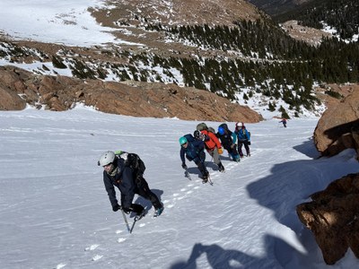 PPG BMS - Advanced Snow Climbing Field Day #1 – Pikes Peak - Glen Cove ...