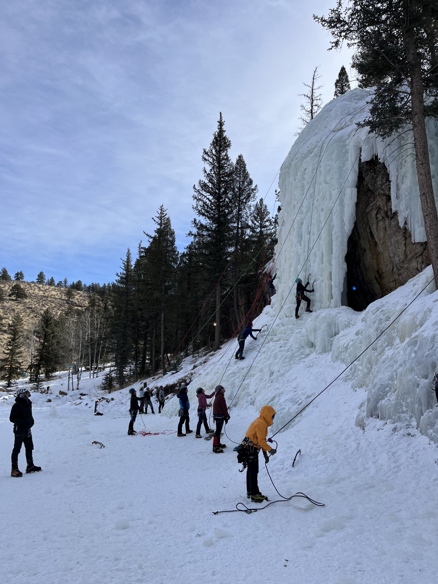PPG BMS - Basic Ice Climbing Field Day – Elevenmile Canyon — The ...